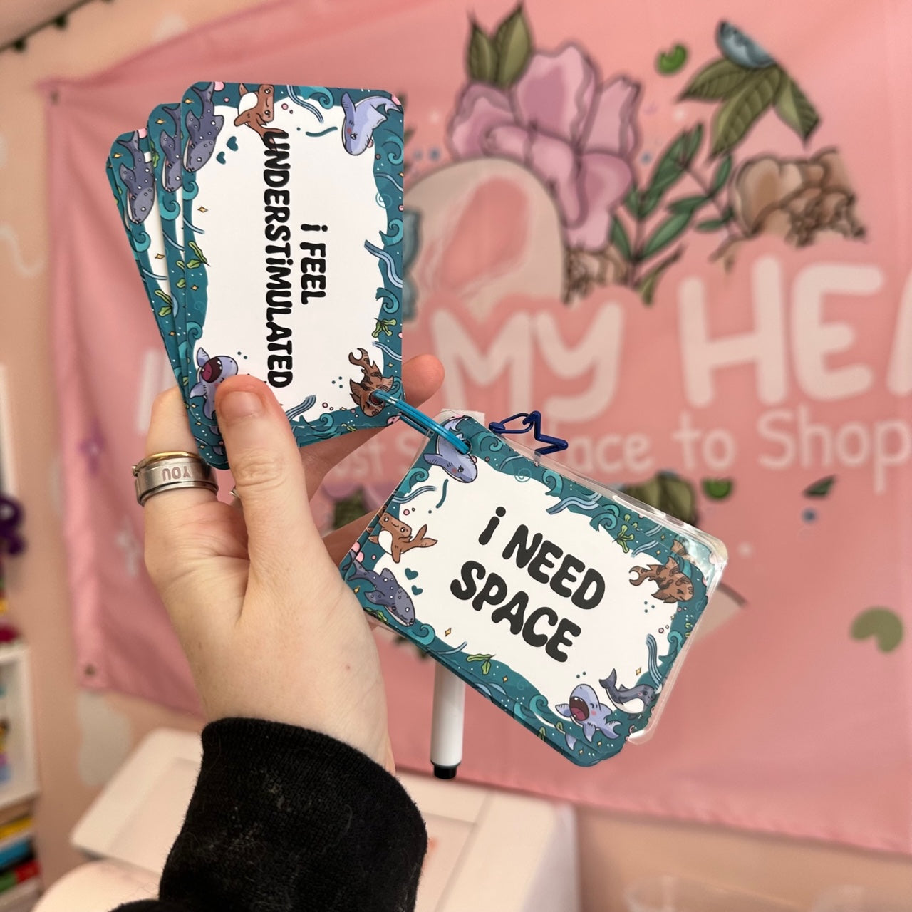 Shark Communication Cards – IInside My Head