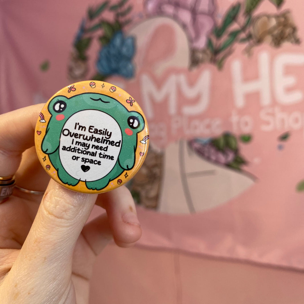 Hidden Disability and Pronoun Badges – IInside My Head
