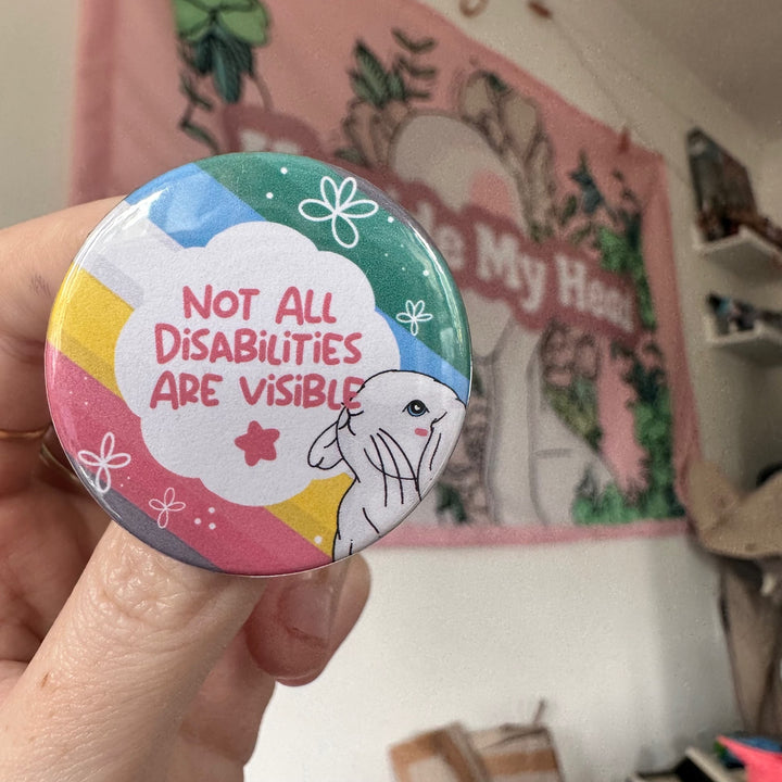 Hidden Disability and Pronoun Badges – IInside My Head
